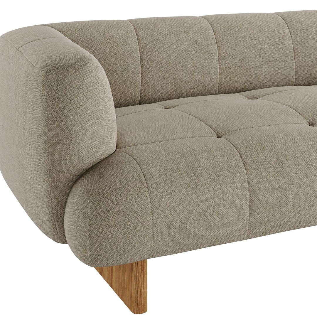 3D Sofa Quilton Lift 2 Seater Model - TurboSquid 2354841