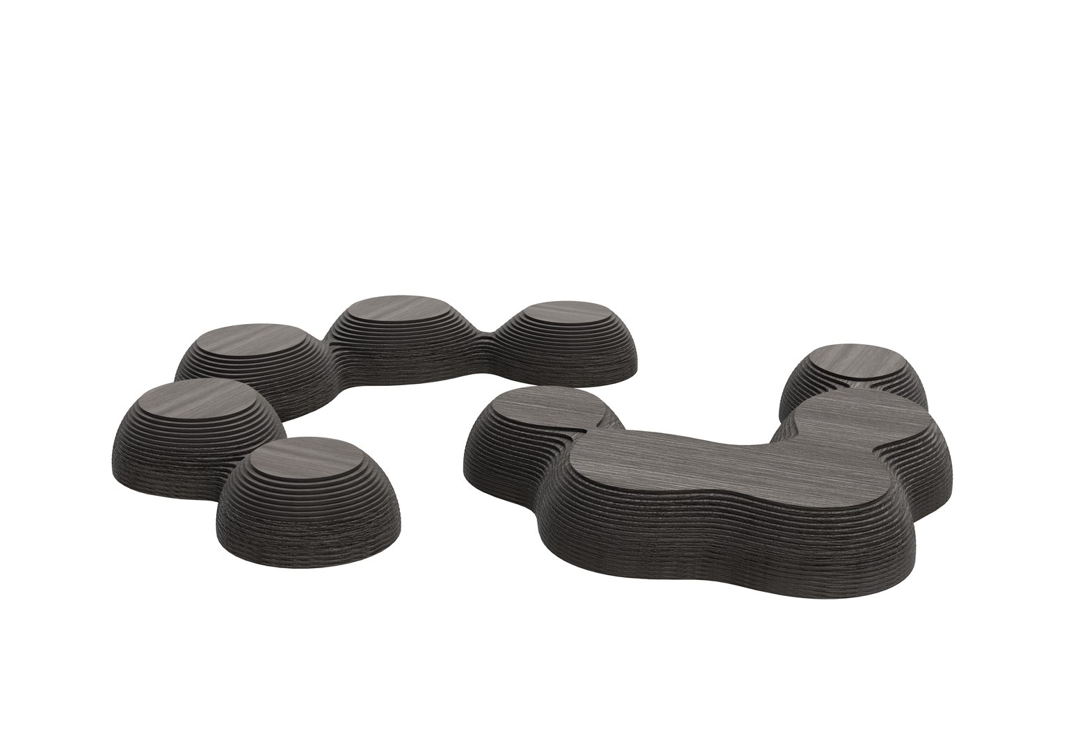 Parametric Metaball Benches 3D Model - TurboSquid 2020552