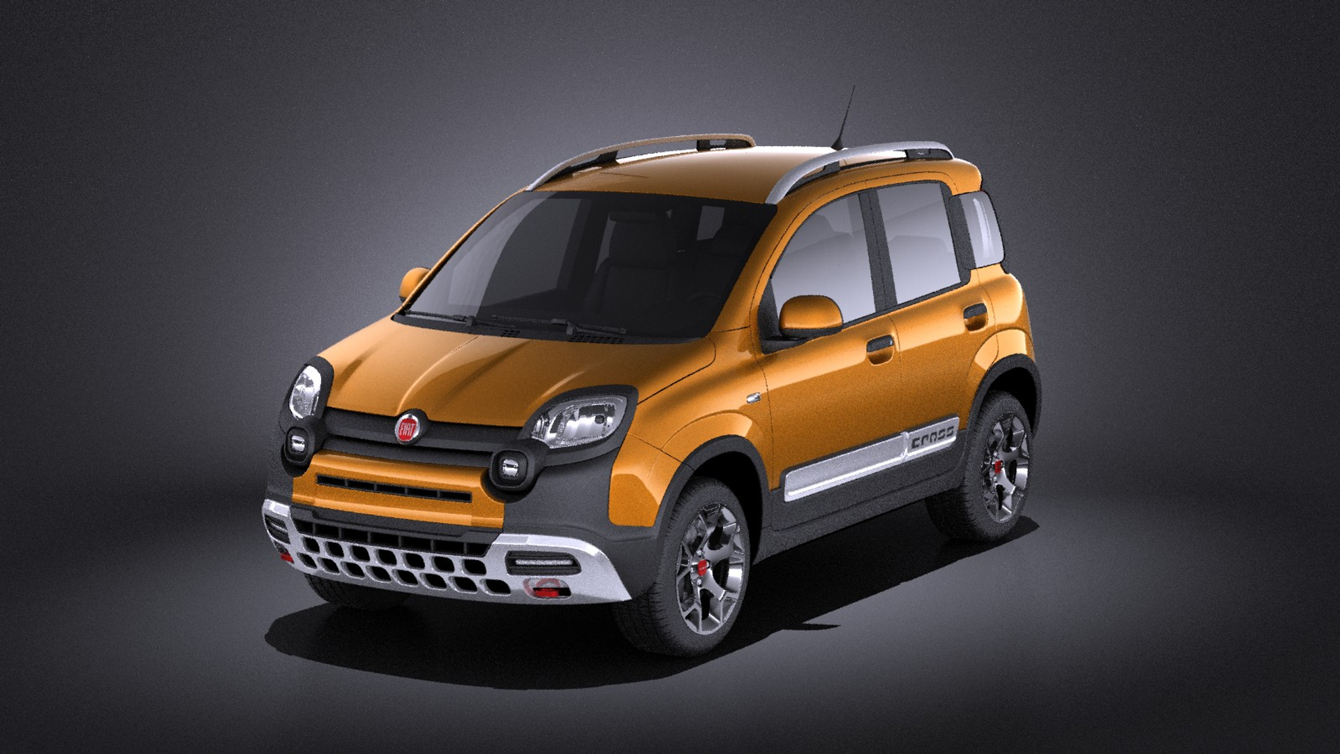 fiat panda cross 3d 3ds