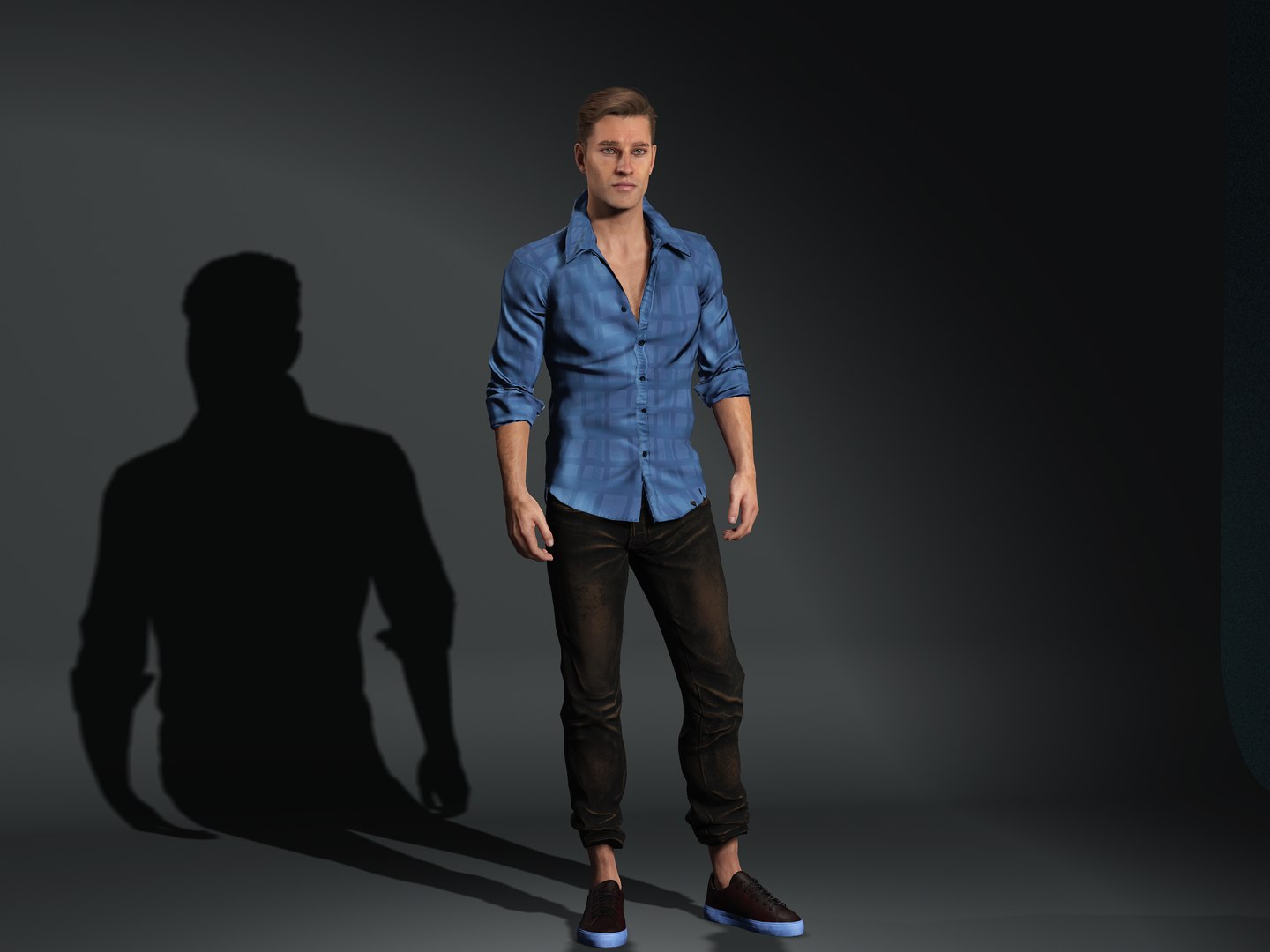 Simon-Male Character 3D Model - TurboSquid 2075073