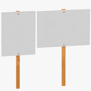 3D model Warning Sign PBR - TurboSquid 2171055