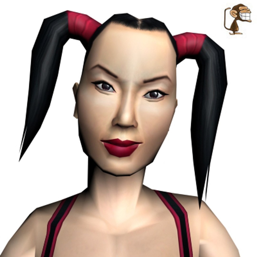 Female Boxer 3d Model