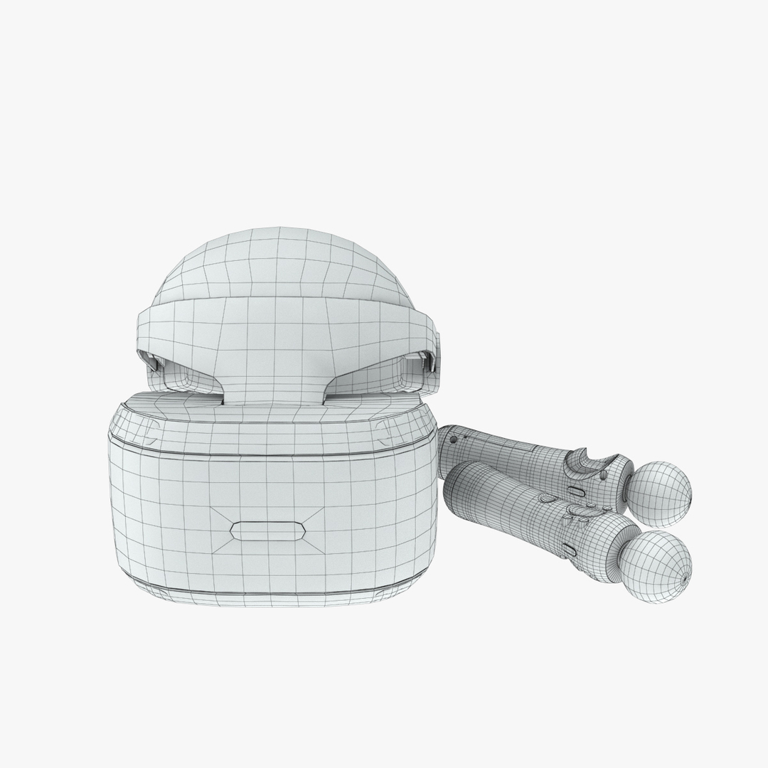 3d Sony Set Vr Model
