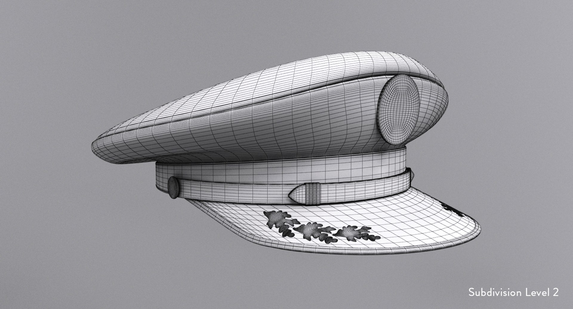 3D Captain Hat Model - TurboSquid 1175115