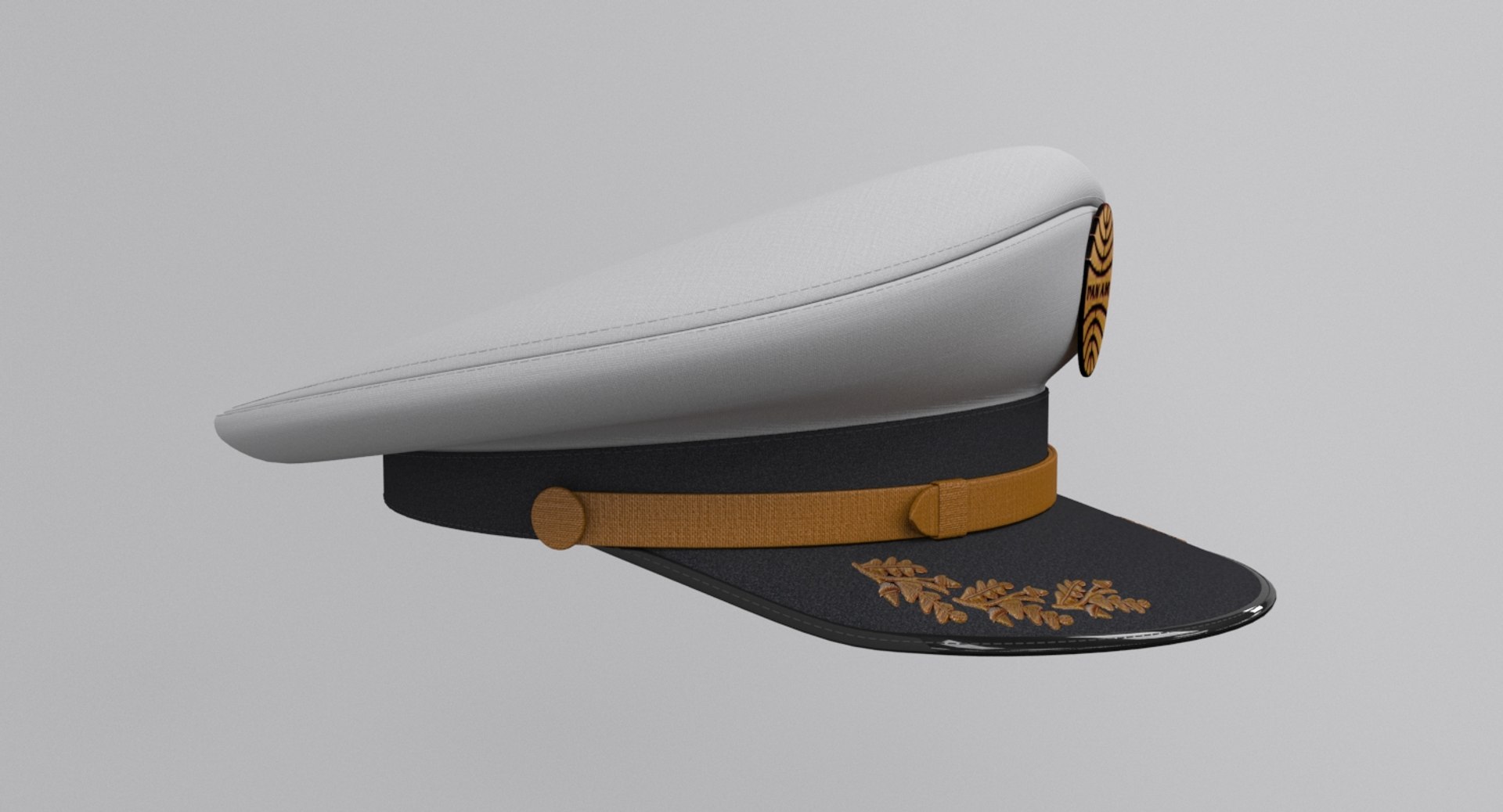 3D Captain Hat Model - TurboSquid 1175115