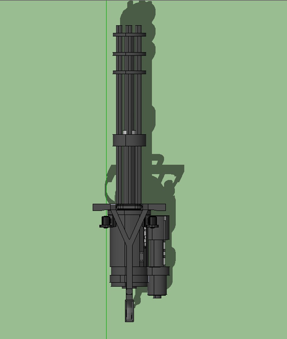 Free 3ds Mode Vulcan Minigun