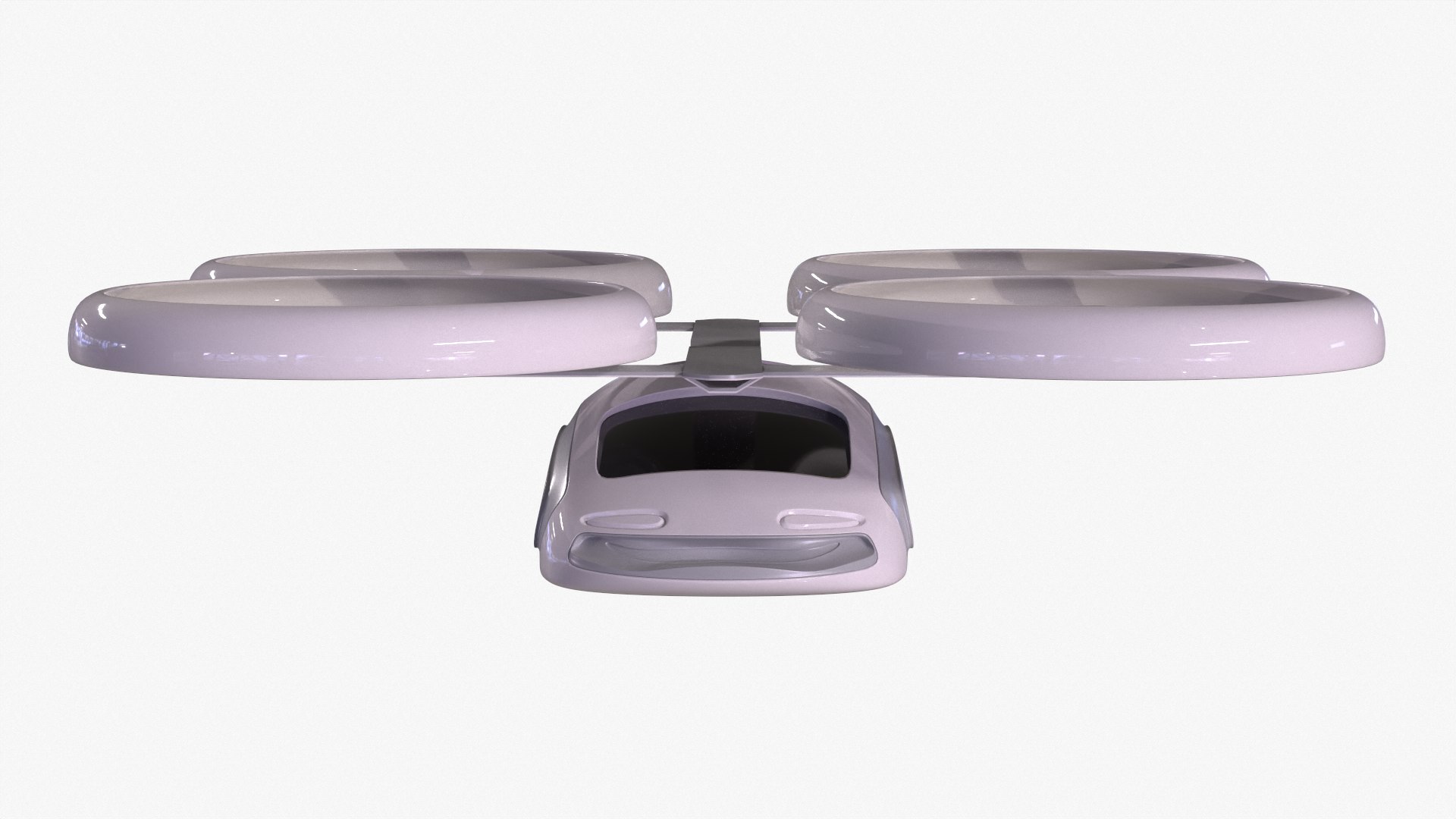 Hover Car 4 Model - TurboSquid 2096086