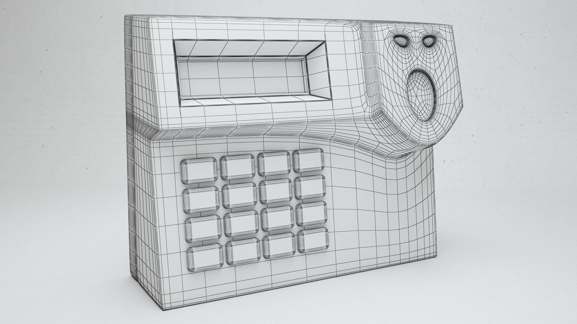 3D biometric scan scanner - TurboSquid 1669502