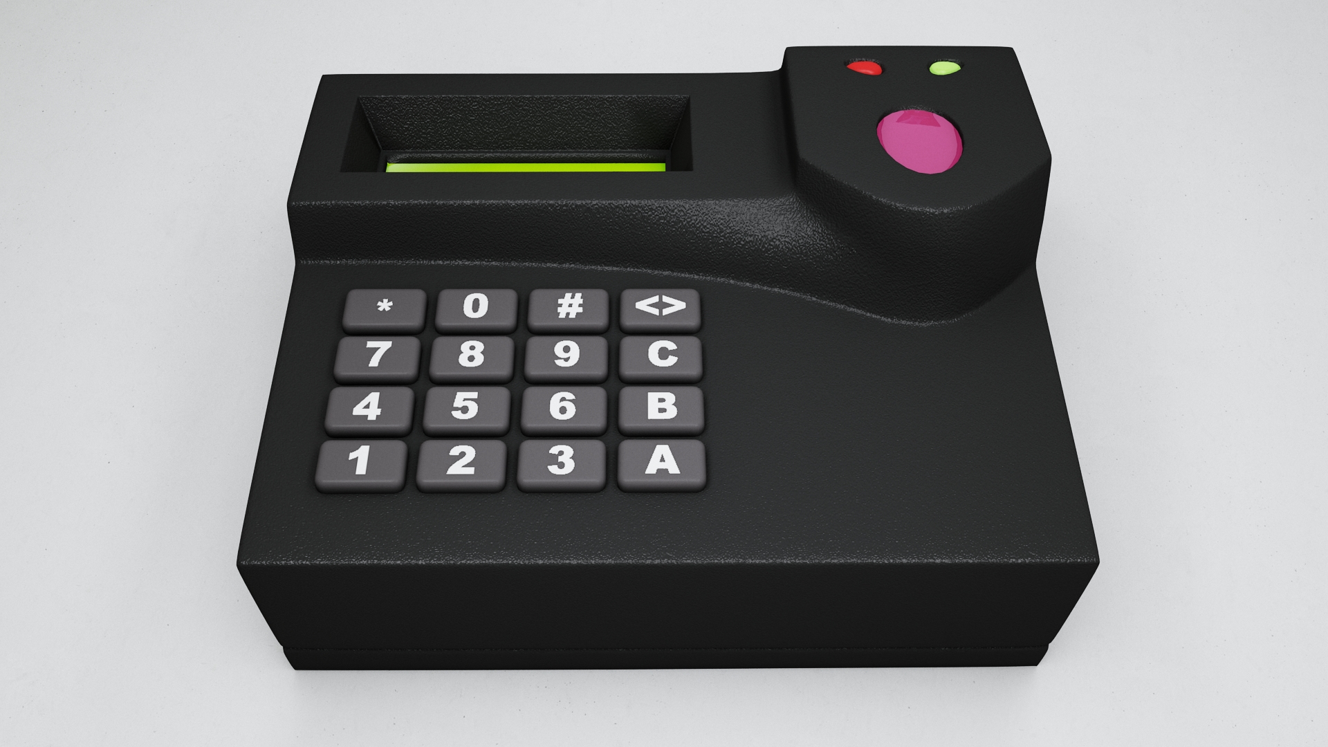 3D biometric scan scanner - TurboSquid 1669502