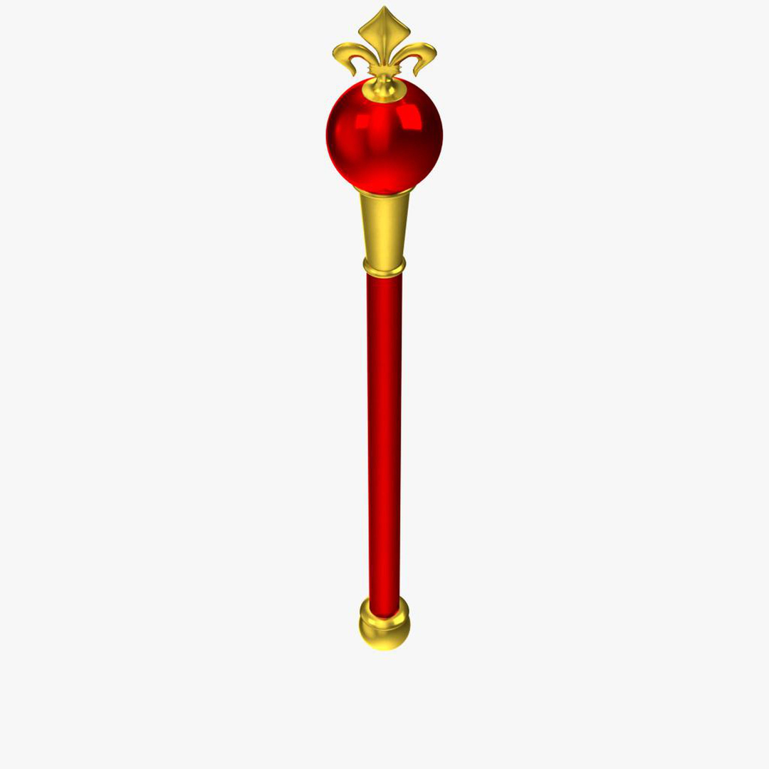 Heraldic Scepter 3D Model - TurboSquid 1424333
