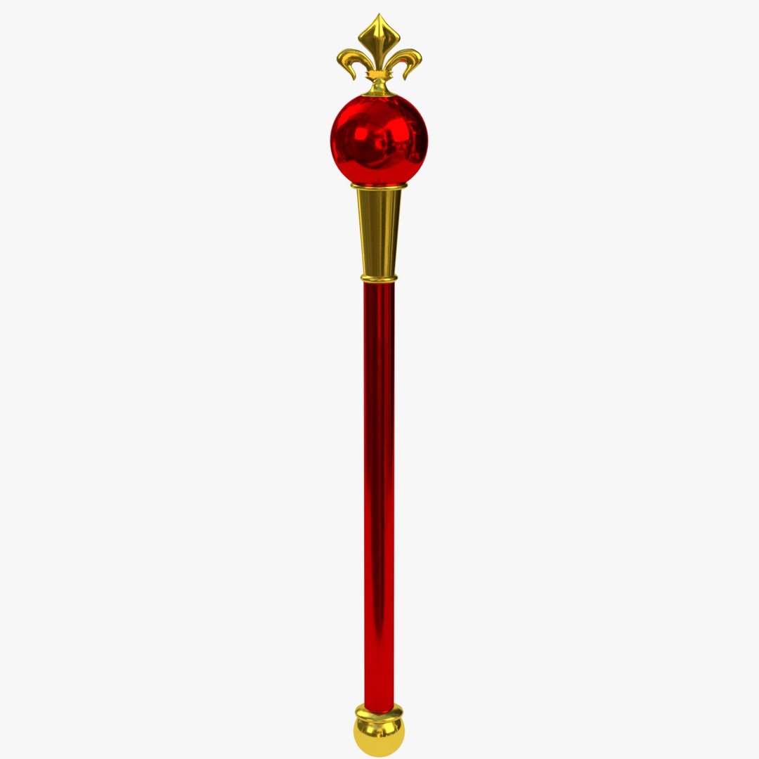 Heraldic Scepter 3D Model - TurboSquid 1424333