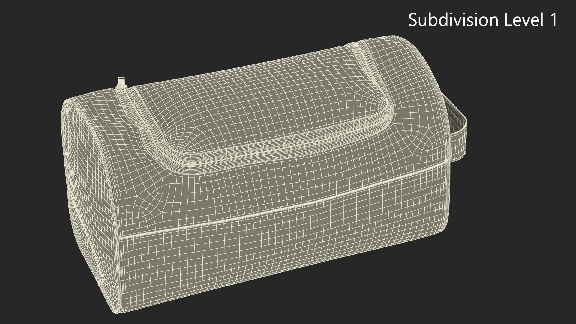 3D Workout Shoe Bag Grey Model - TurboSquid 2289917