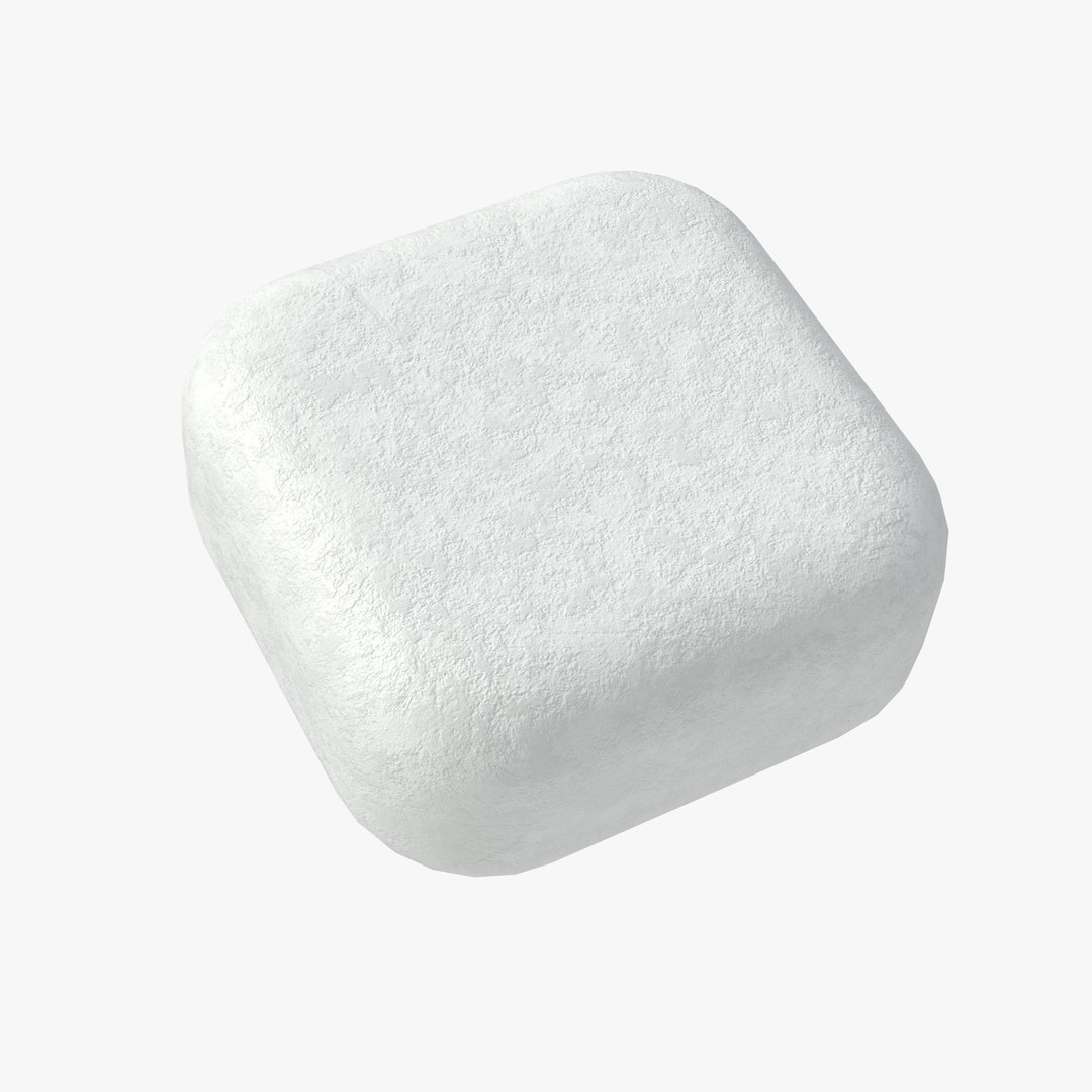 3D Model Set Of Square Shaped Pills With 4K PBR Tex And Color ...