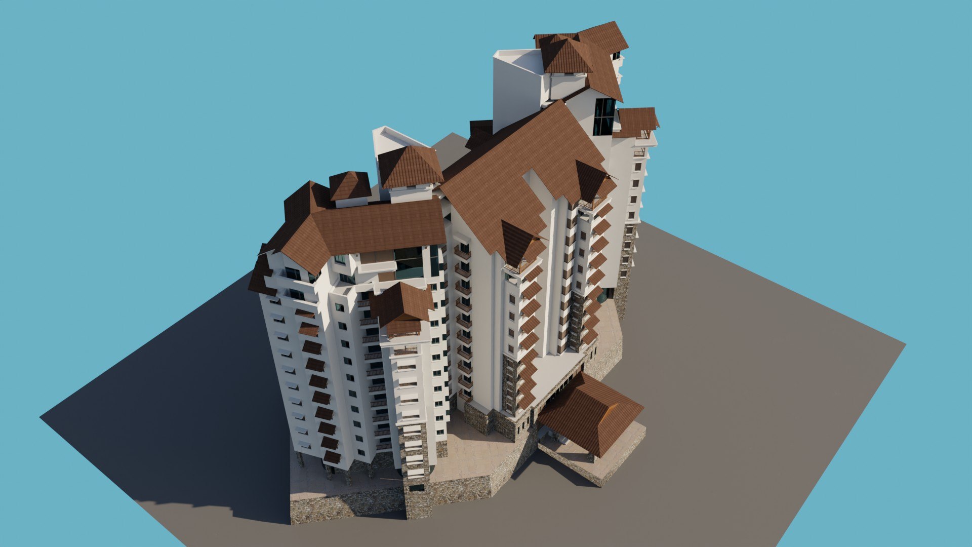 Apartment 3D Model - TurboSquid 2037498