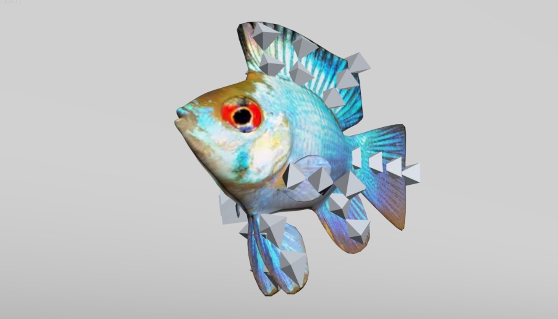 Electric Blue Balloon Ram 3D Model - TurboSquid 1633762