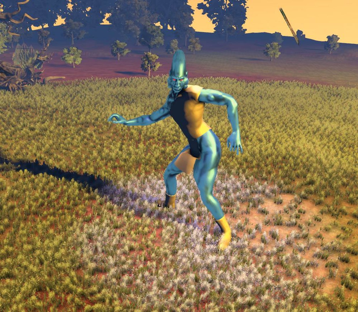 Blue Fantasy Creature 3D Model - TurboSquid 1193733