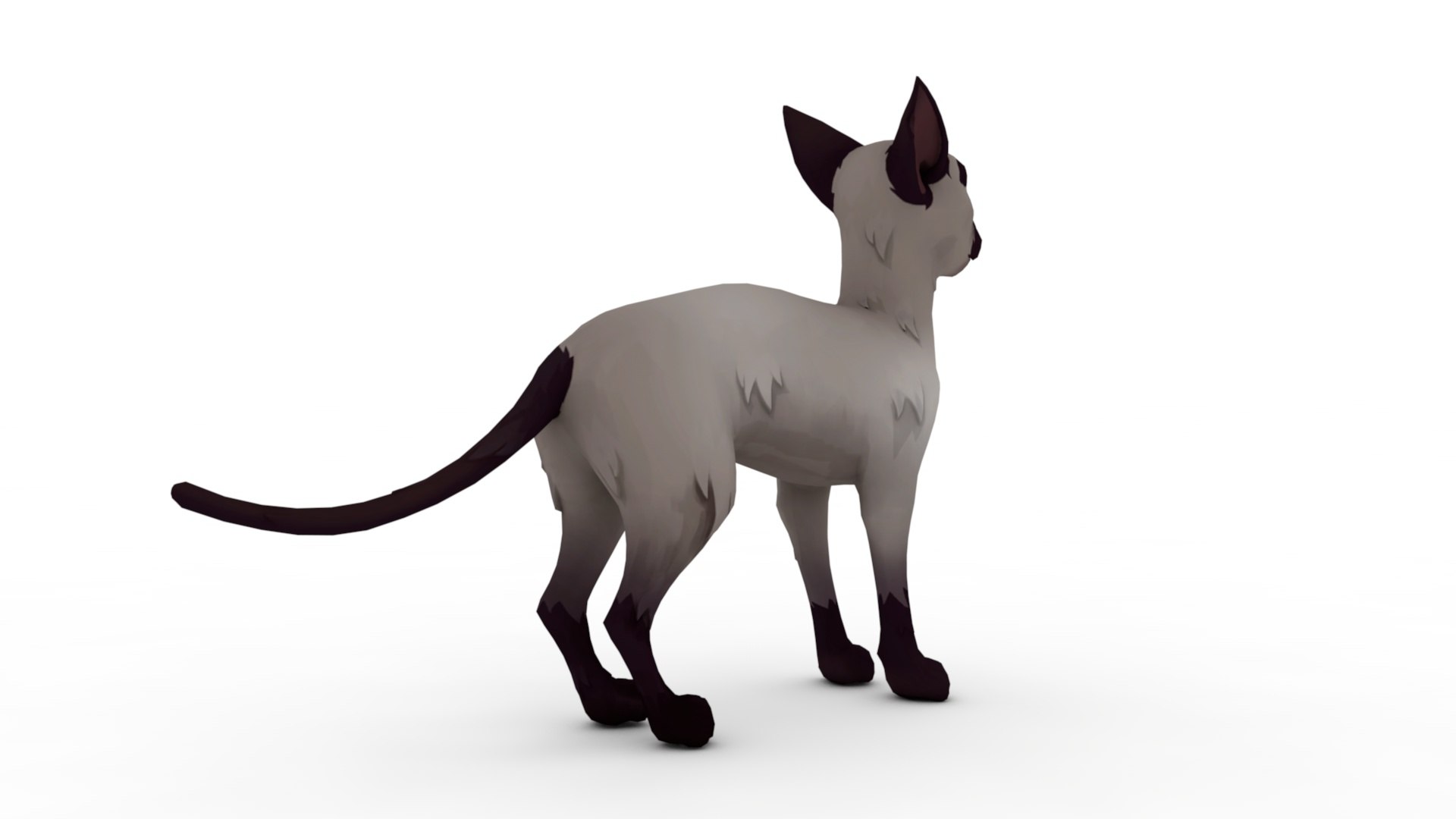Cartoon Cat Model - TurboSquid 1953403