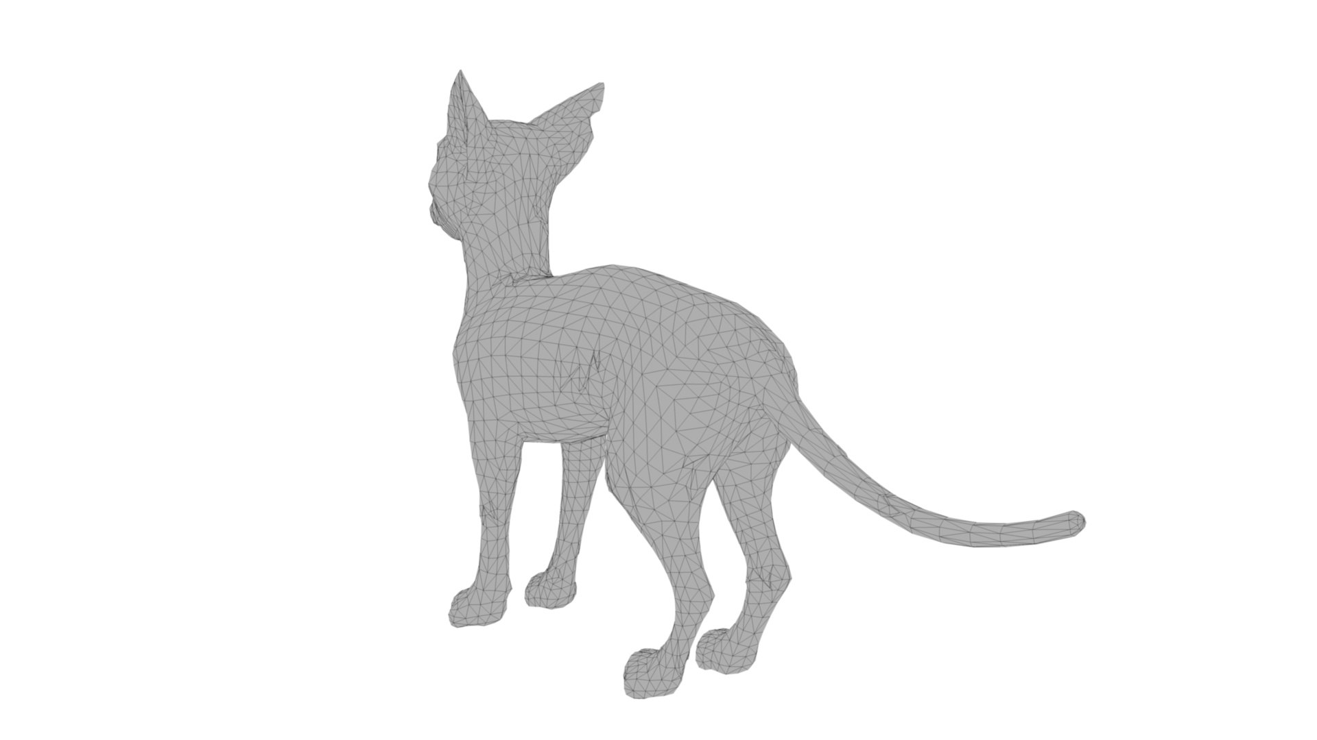 Cartoon cat model - TurboSquid 1953403
