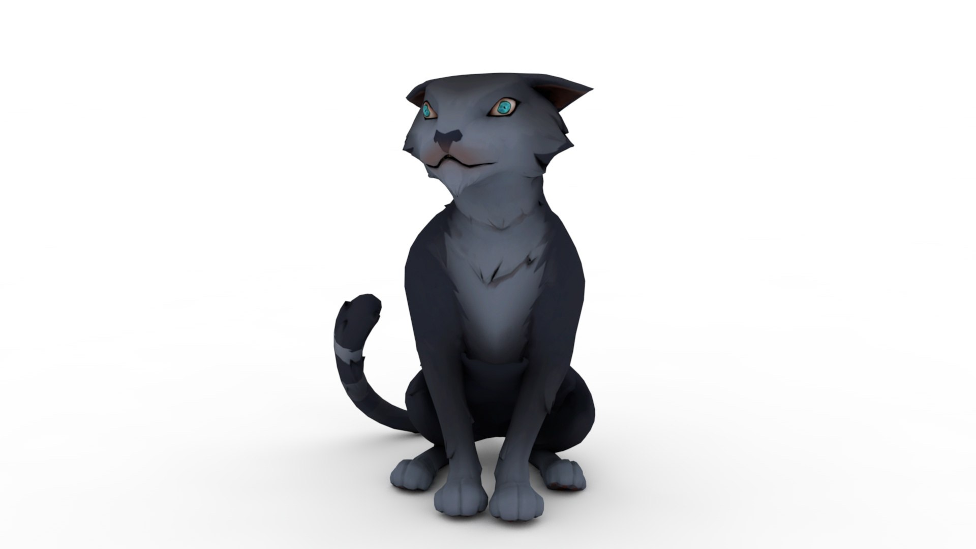 Cartoon Cat Model - TurboSquid 1953403