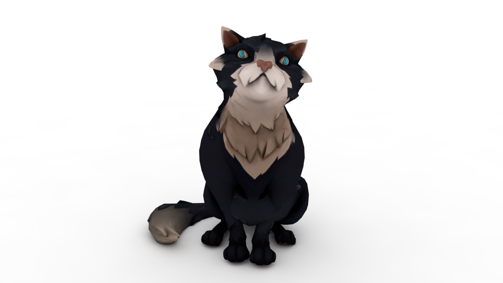 Cartoon Cat Model - TurboSquid 1953403