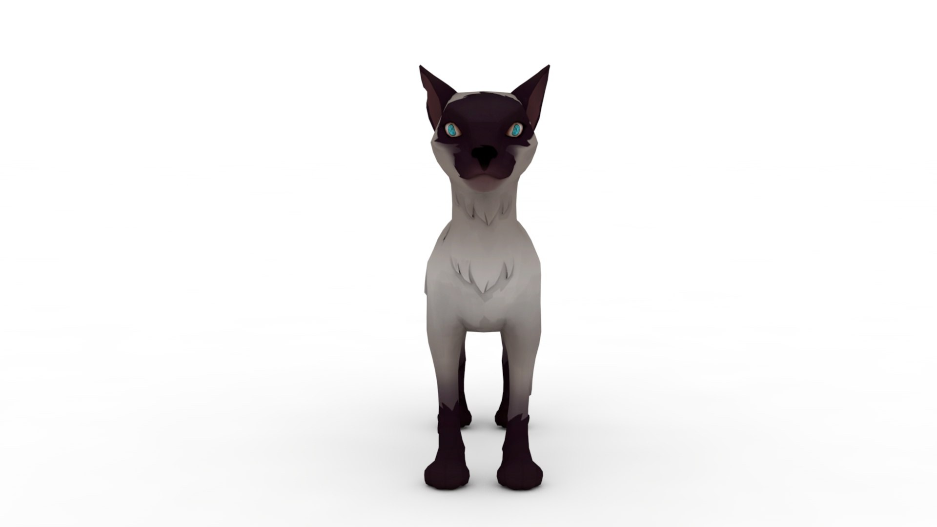 Cartoon Cat Model - TurboSquid 1953403