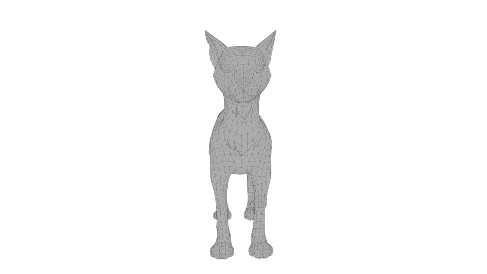Cartoon Cat Model - TurboSquid 1953403