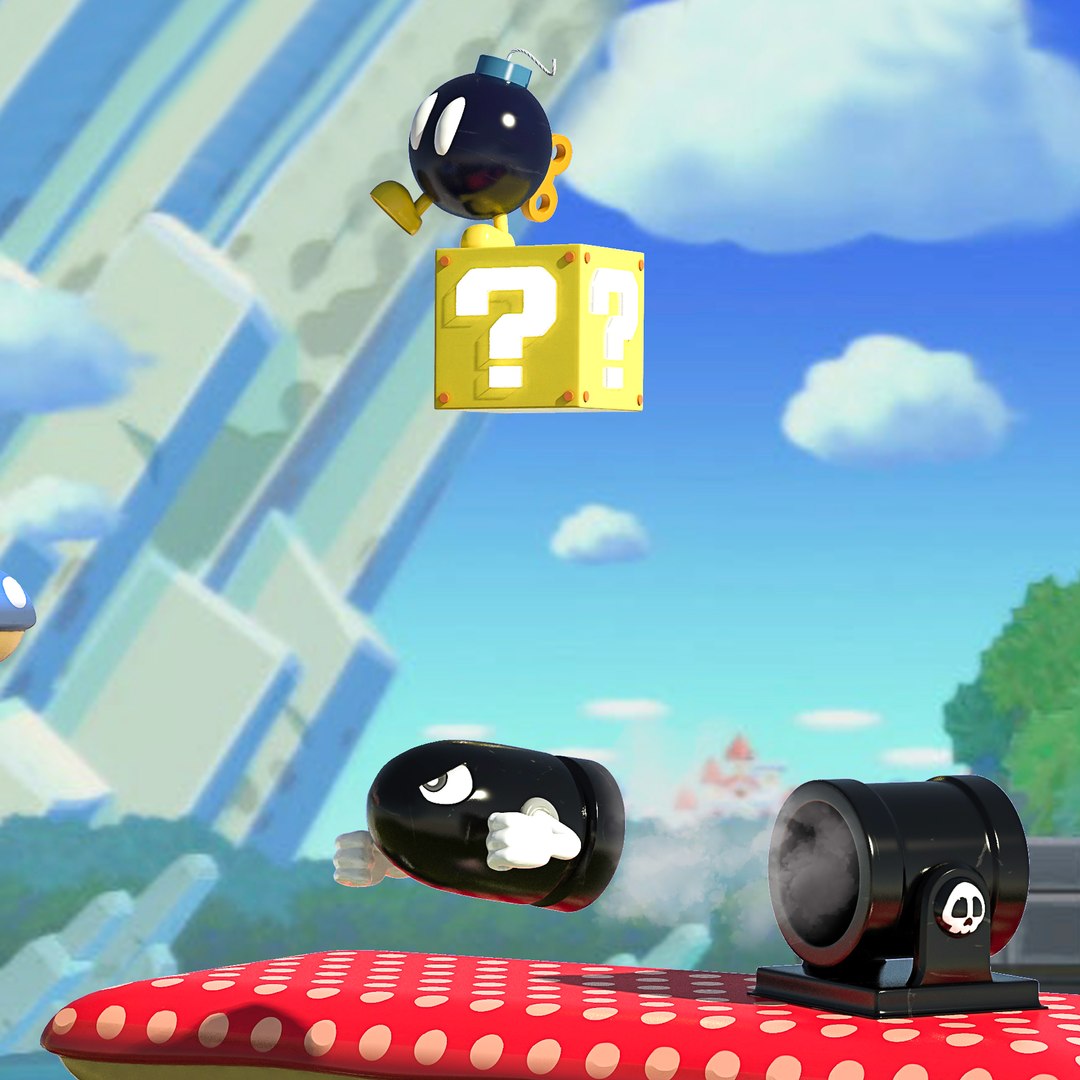 Mario Bros Character Banzai 3D Model - TurboSquid 1508009