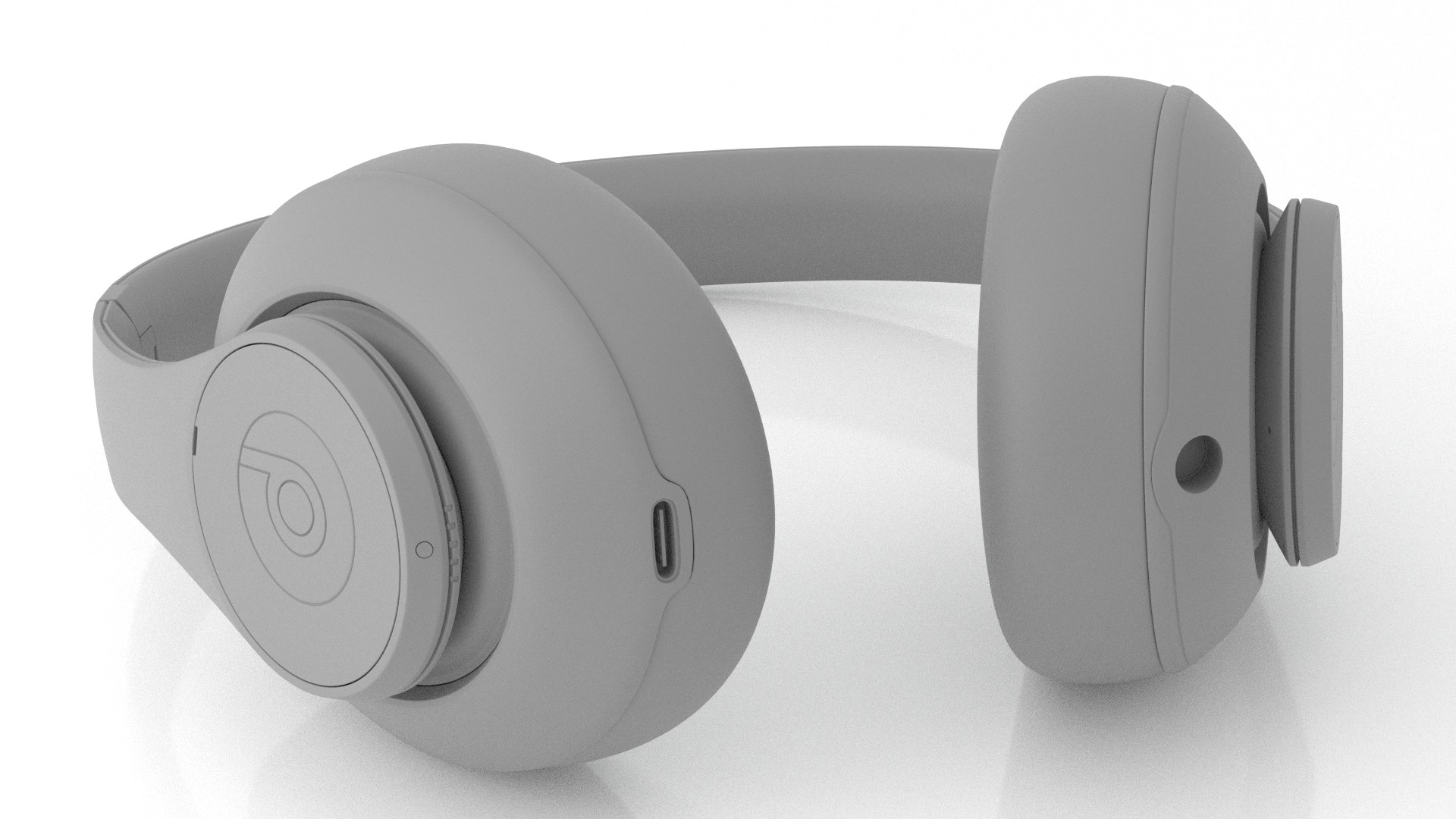 3D Model Beats Studio Pro Wireless Headphones Navy - TurboSquid 2122898