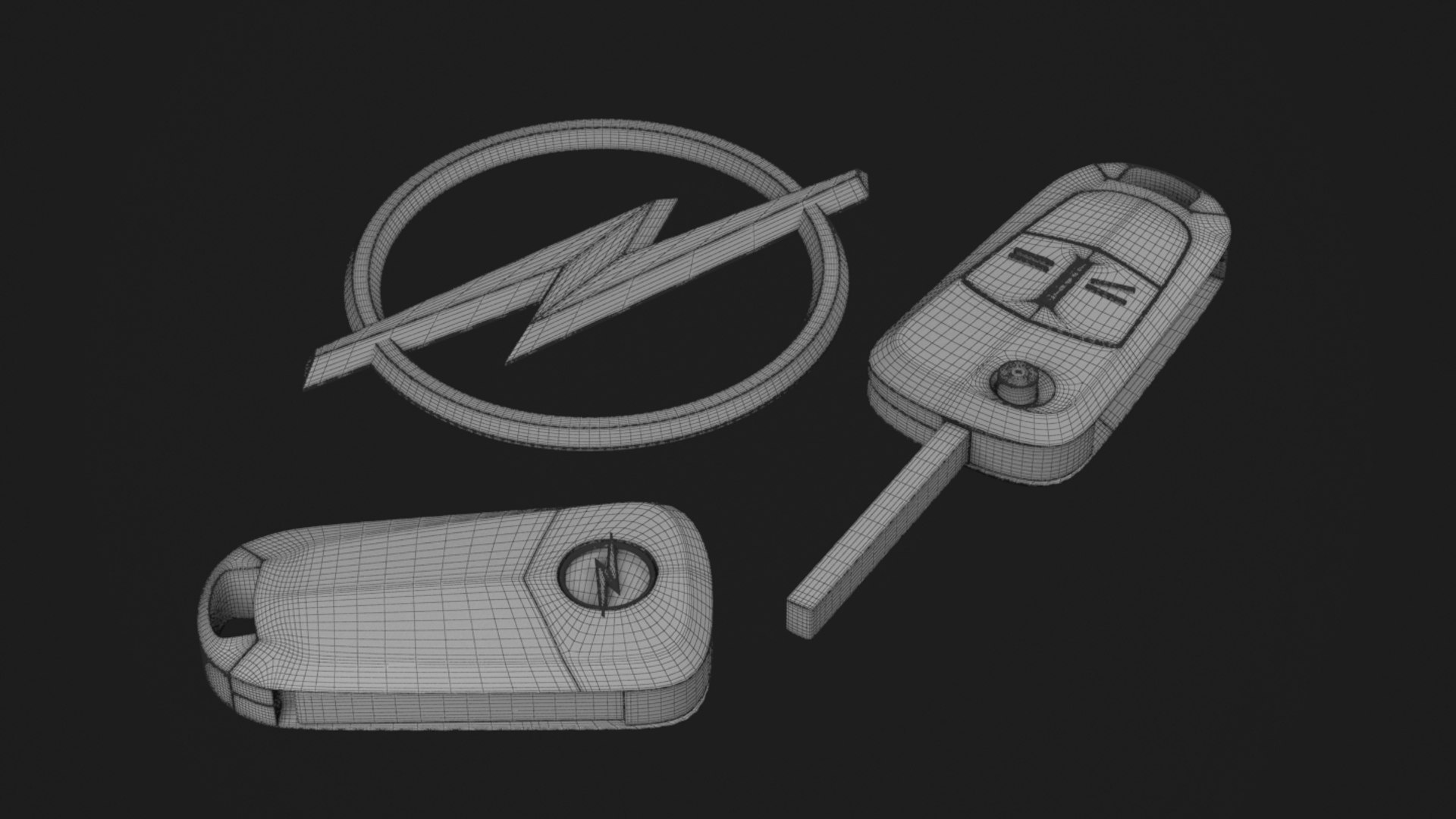 3ds Max Opel Key