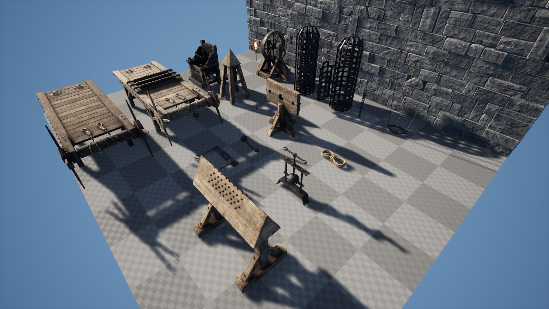 Torture Device 15 Dungeon Props 3D Model - TurboSquid 1983815