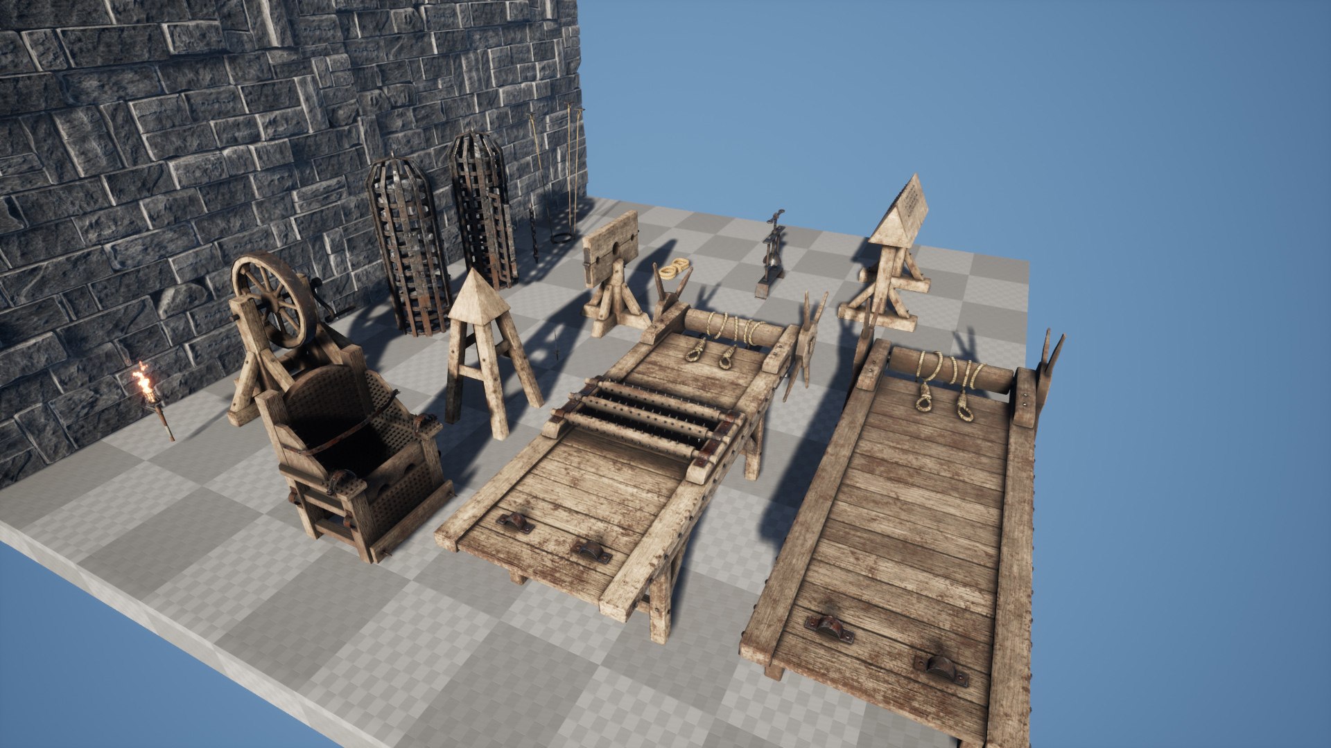 Torture Device 15 Dungeon Props 3D Model - TurboSquid 1983815