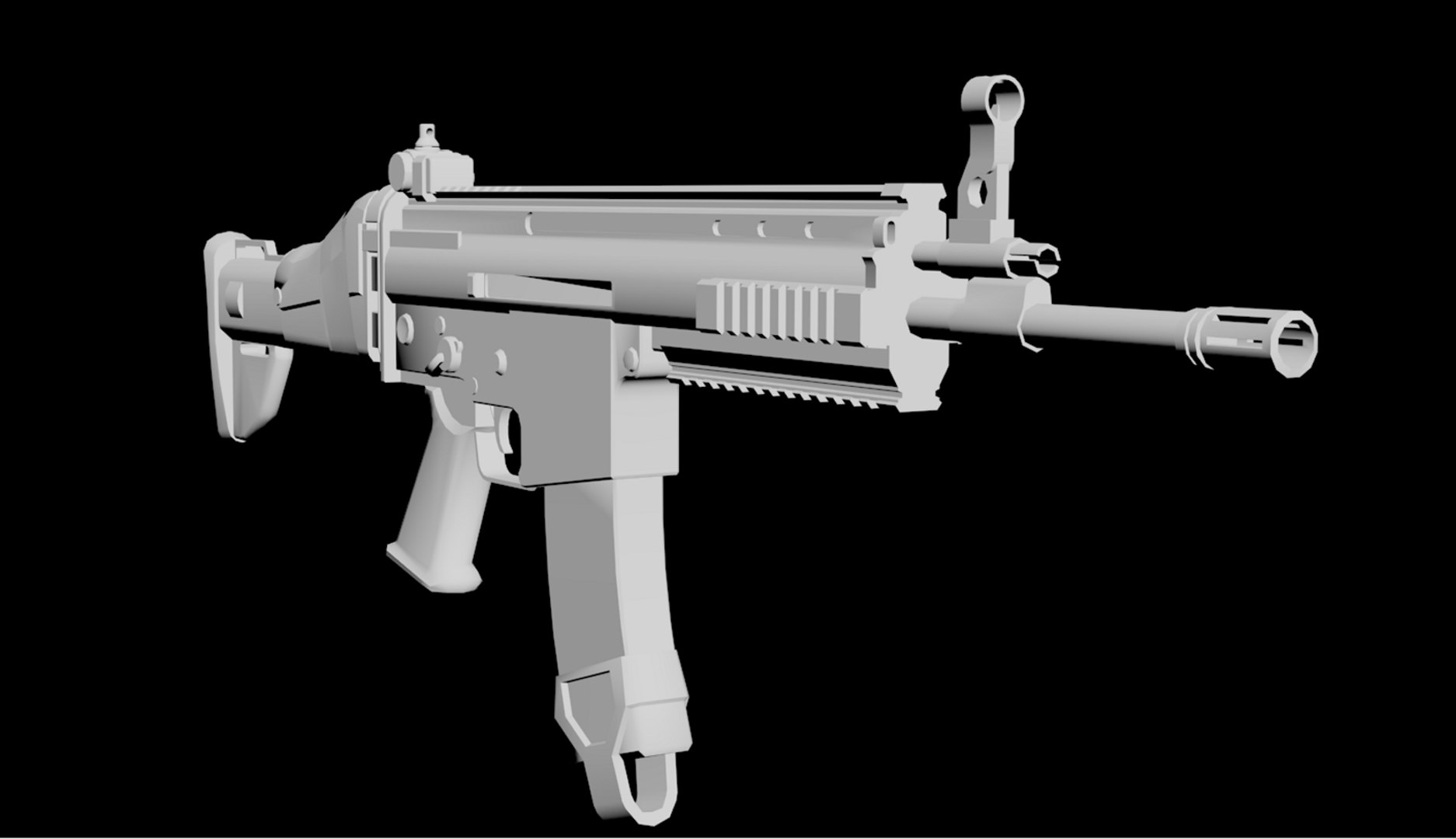 3d Scar Light Model