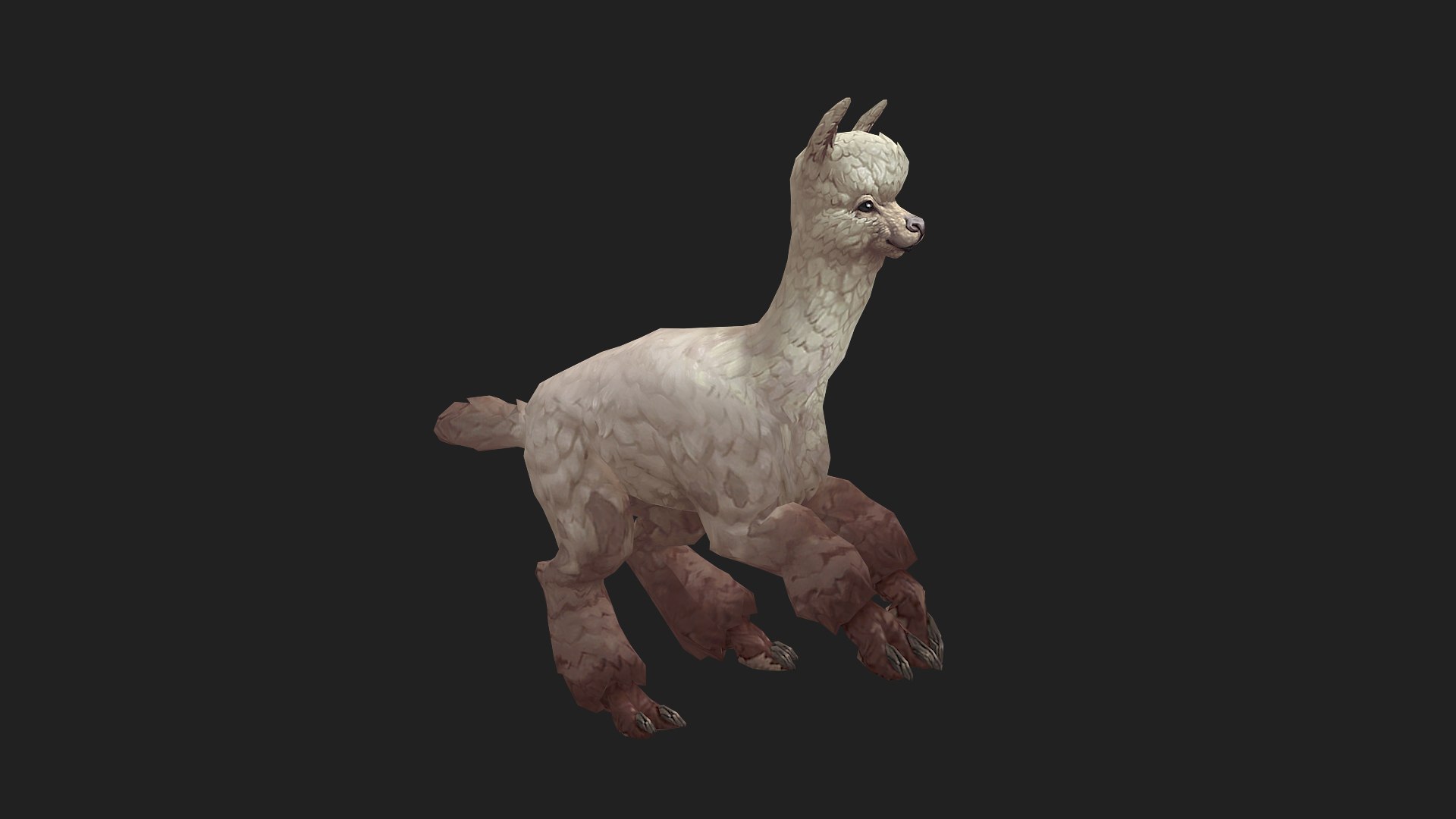 Animated alpaca 3D model - TurboSquid 2091582