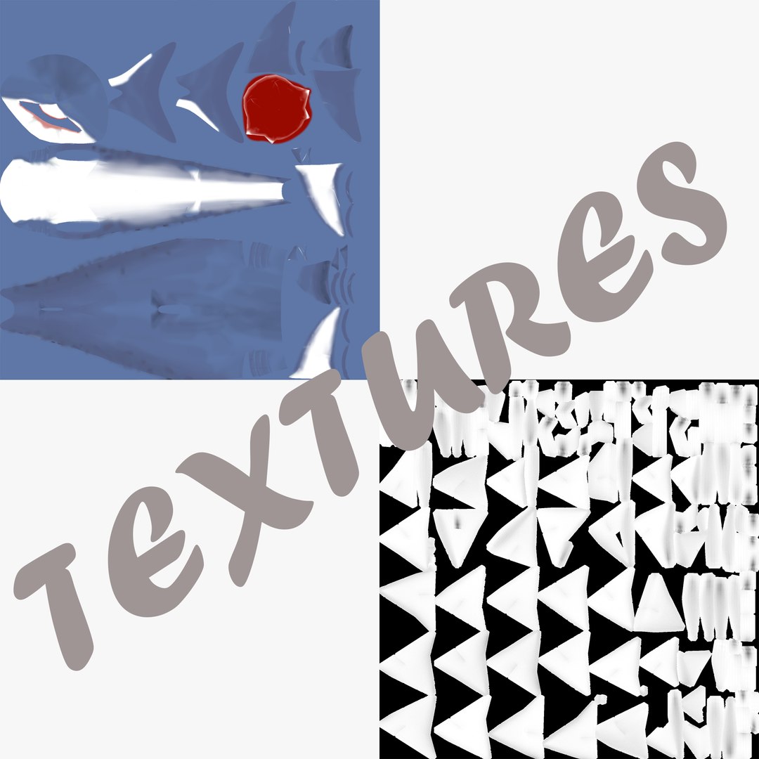 3D Cartoon Great White Shark - TurboSquid 2113974