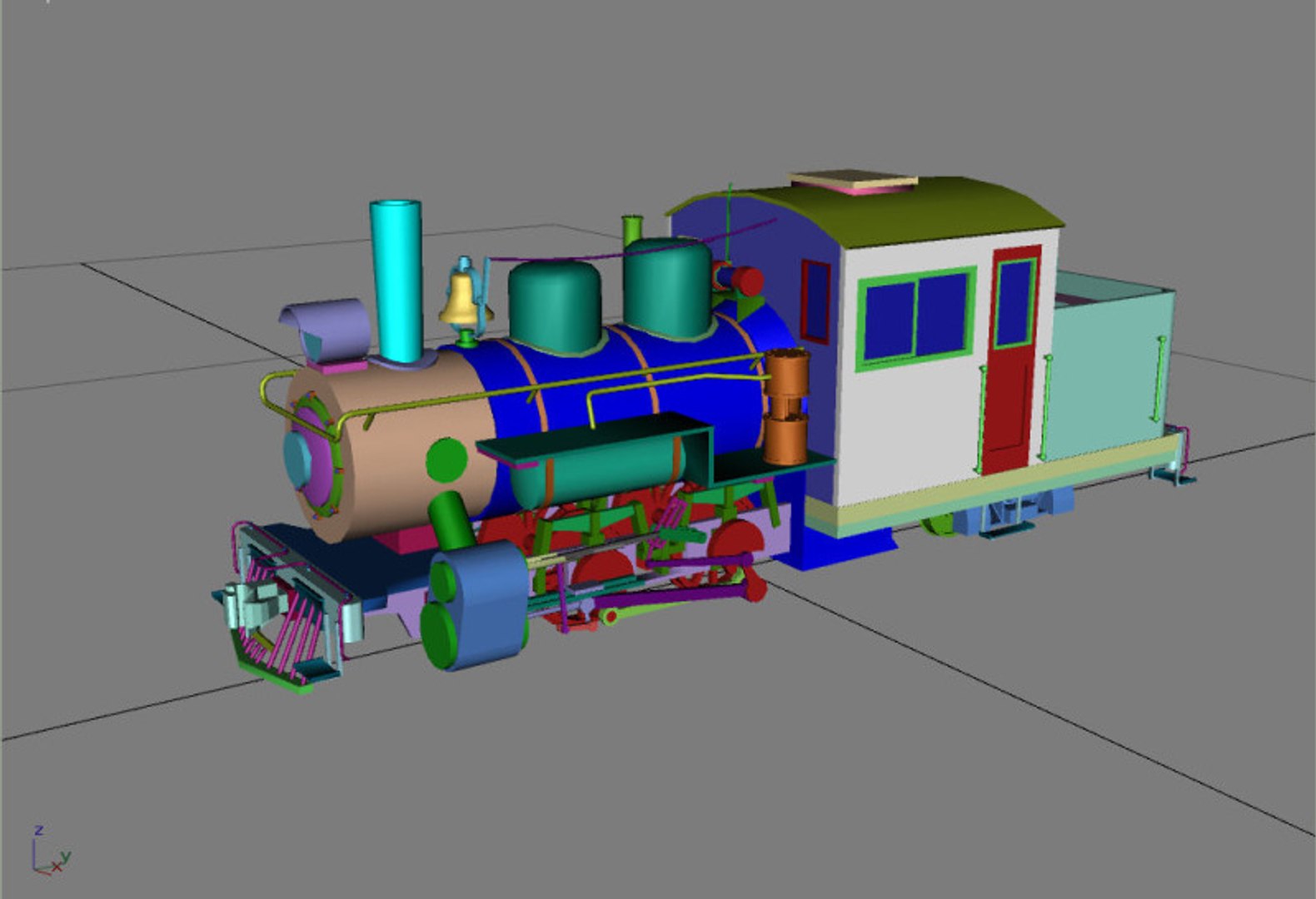 Max Forney 30in Locomotive