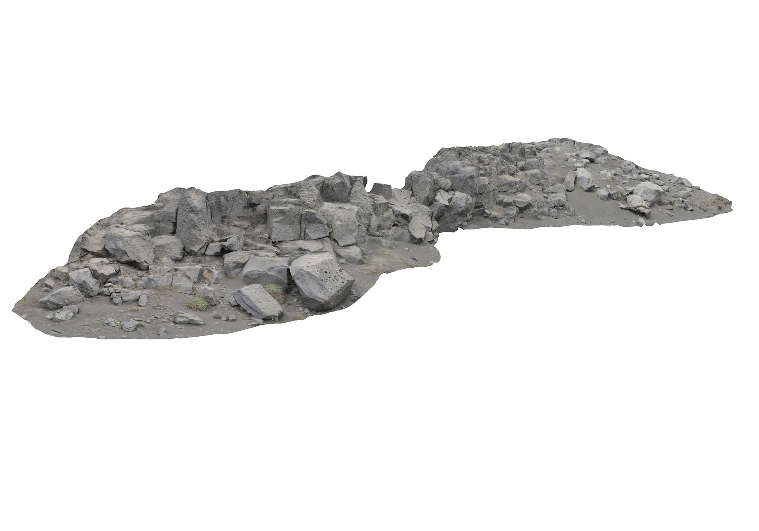 Iceland basalt cliff 3D - TurboSquid 1607593