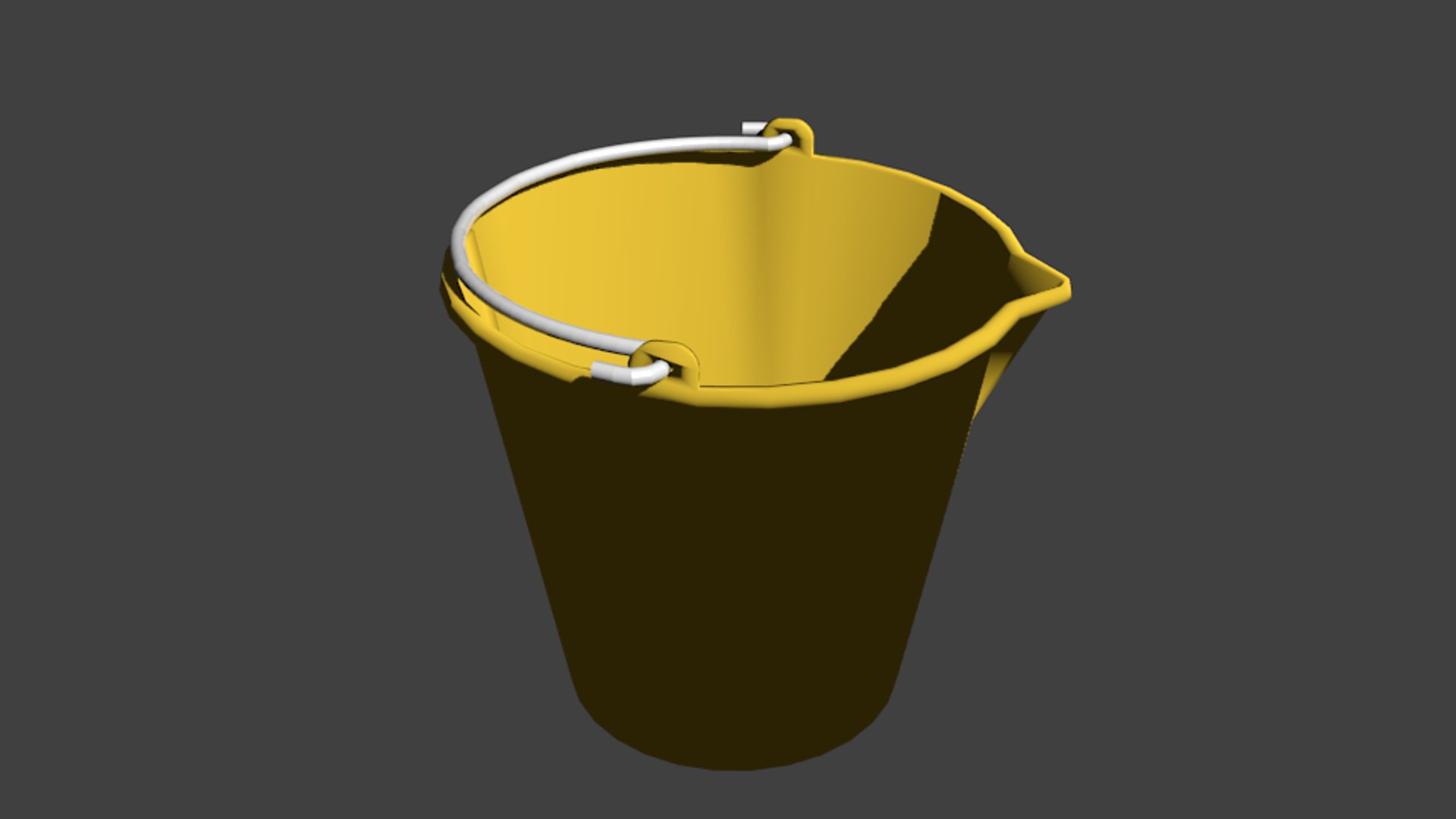 Bucket Blender 3d Blend