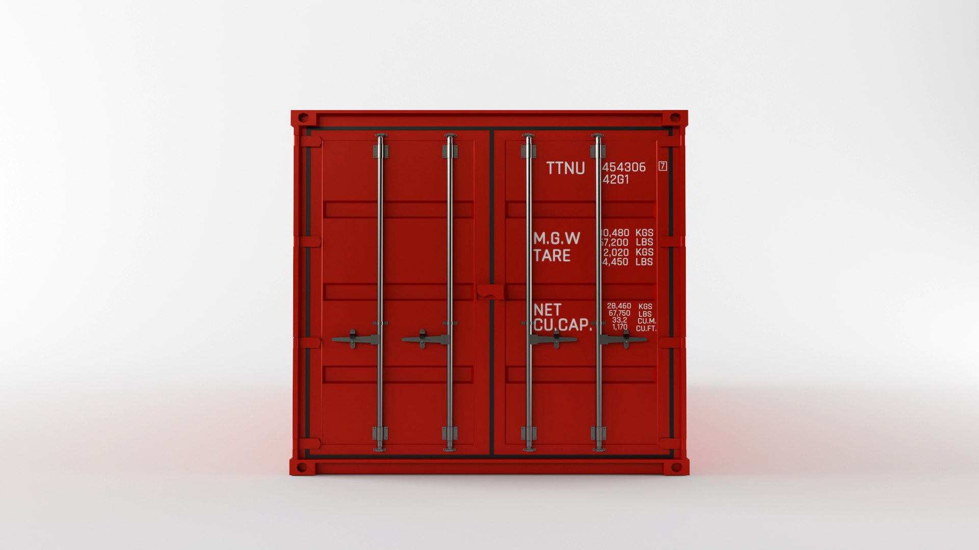 Container 3D Model - TurboSquid 1686269