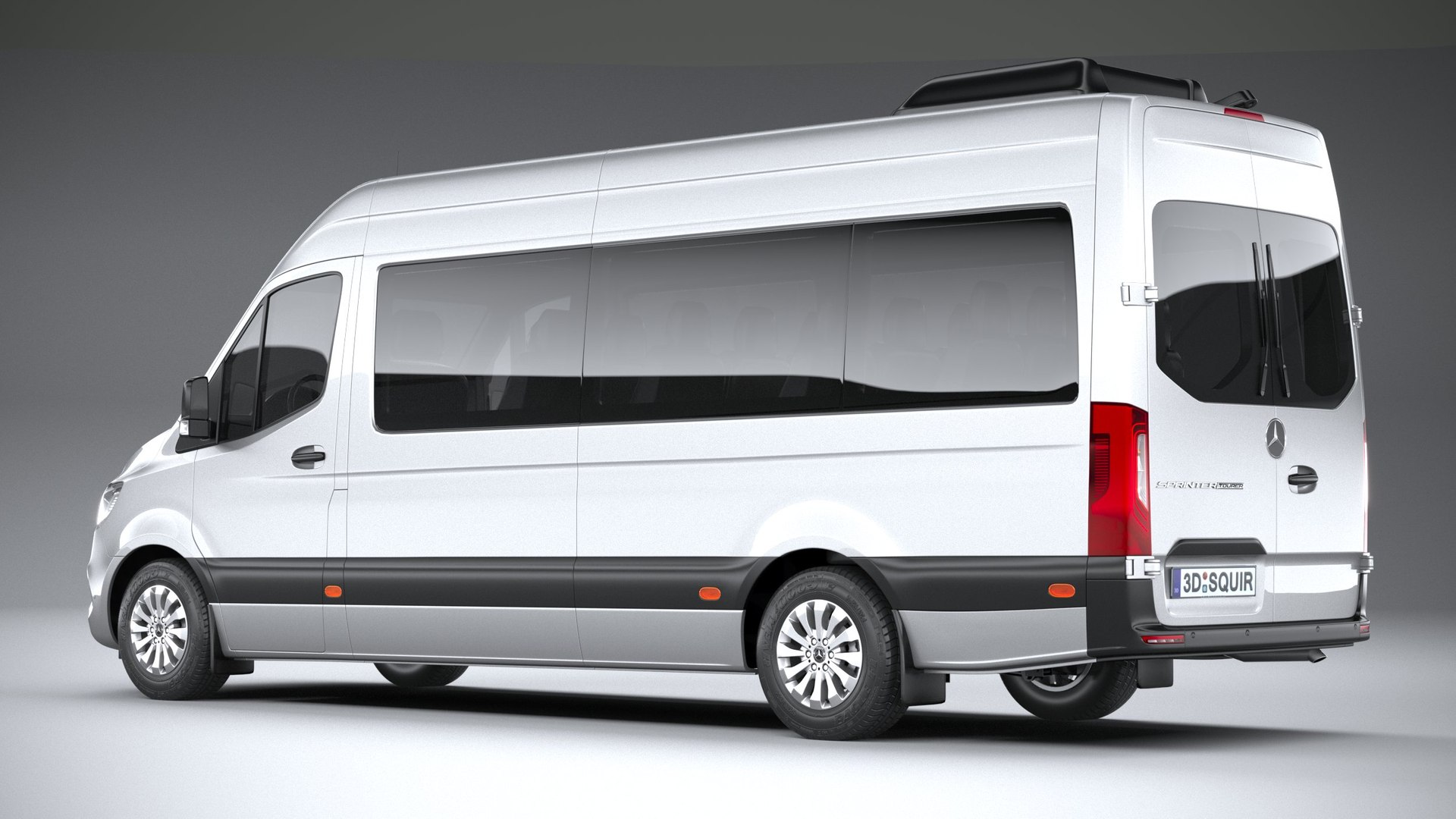 3D Mercedes-Benz Sprinter Passenger L3H2 2025 - TurboSquid 2414984