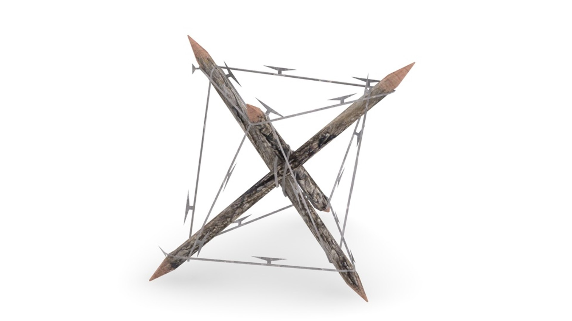 3d Model Blockade Barrier