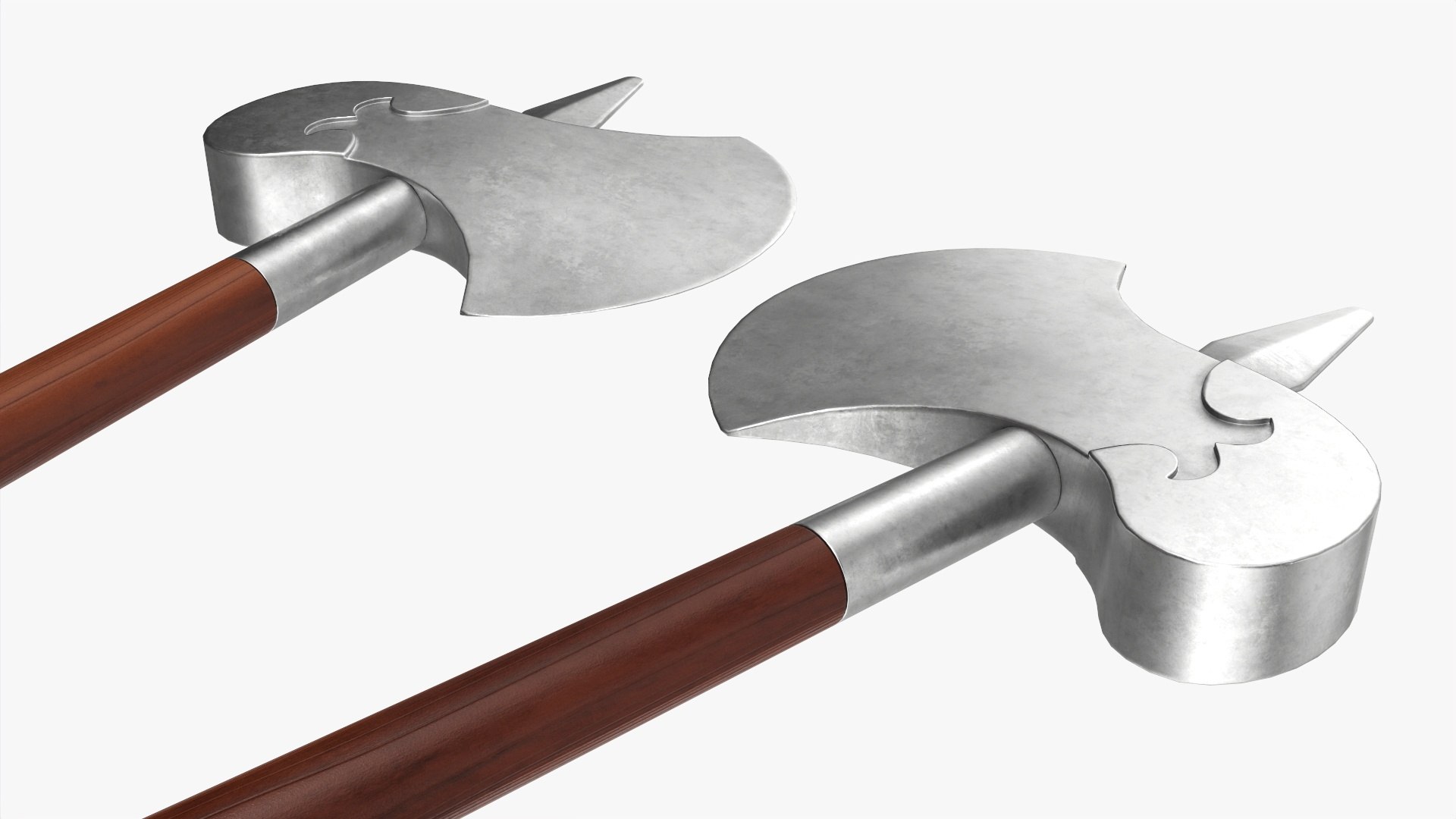 3D Single Blade Axe Pair - TurboSquid 1856555