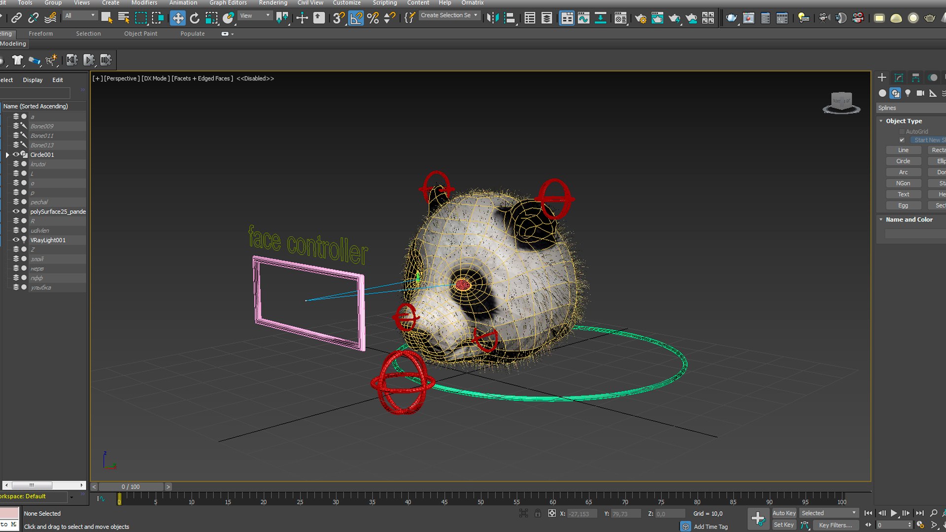 3D Panda Head - TurboSquid 1479086
