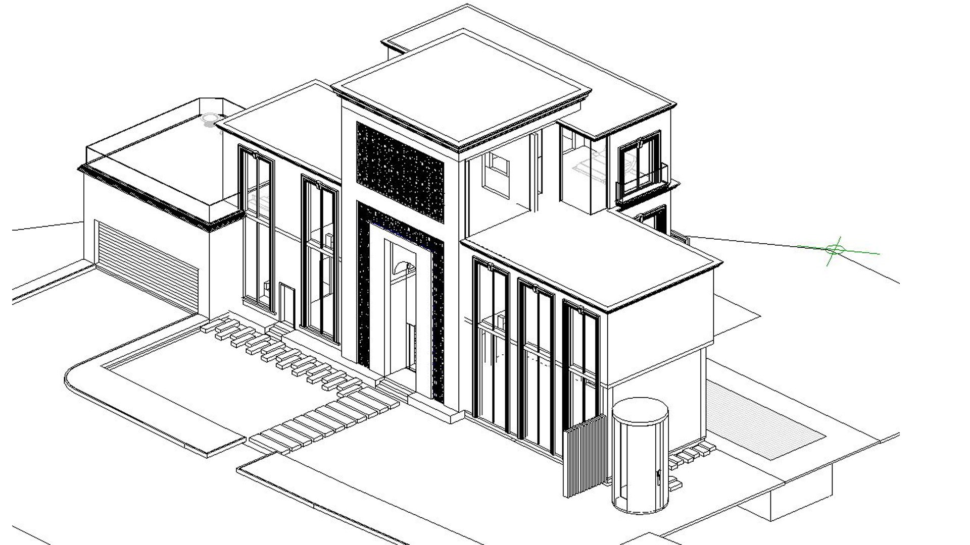 3D Classic Villa Revit And Lumion - TurboSquid 1817757