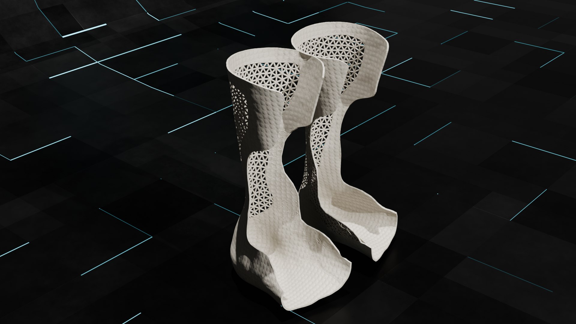 Ankle Support Collection 3D Model Model - TurboSquid 2165567
