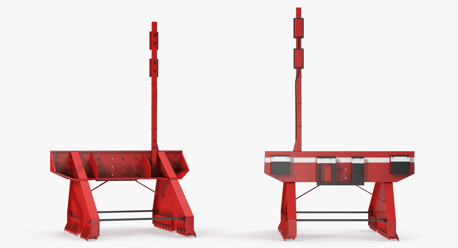 3D buffer stop - TurboSquid 1253883