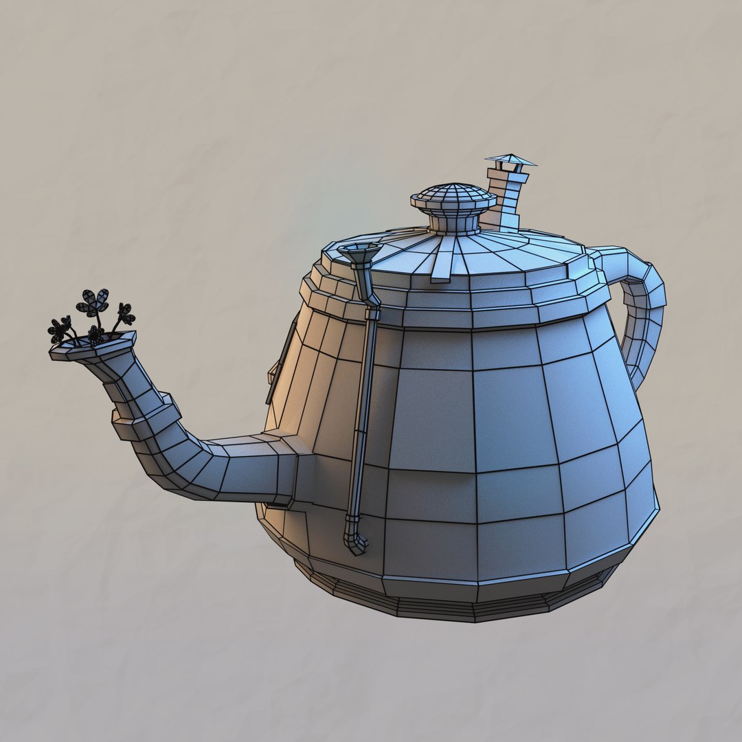 3D Fantasy Teapot House - TurboSquid 1197804