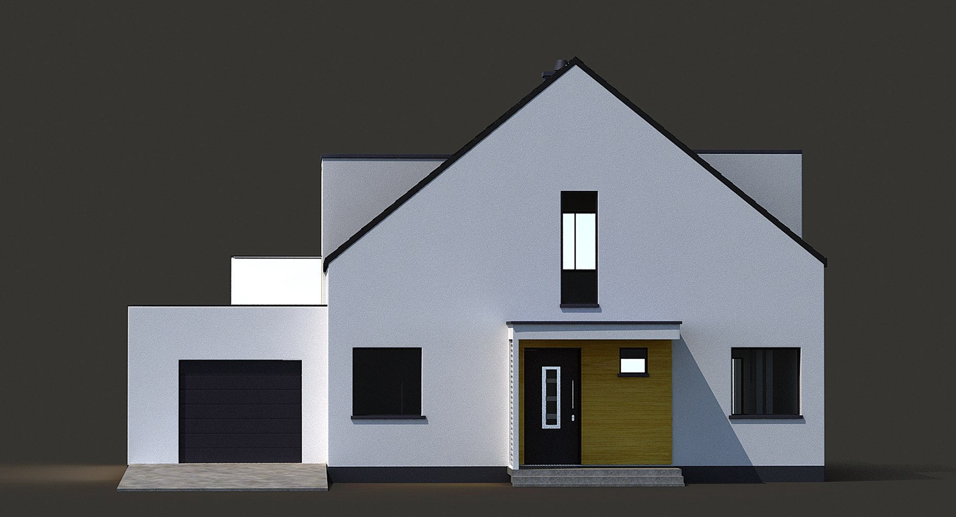 House Modern 3d Max
