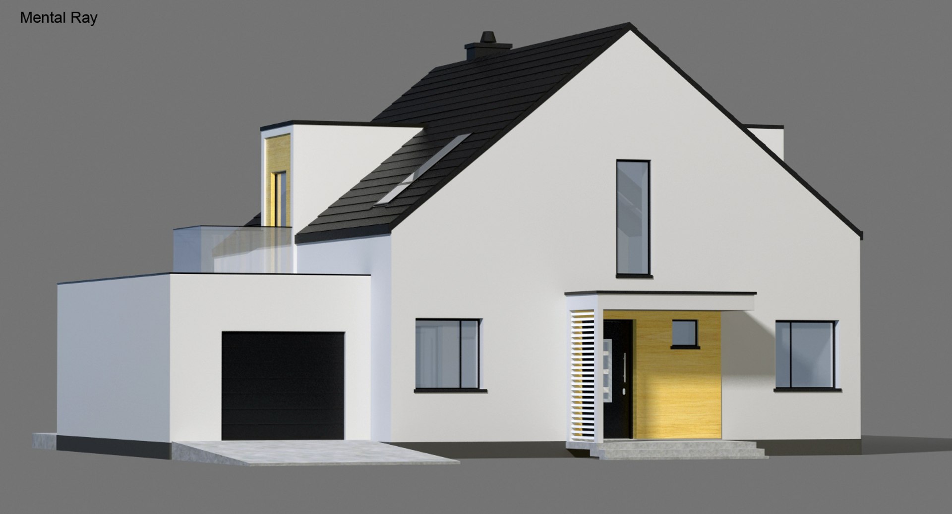 House Modern 3d Max