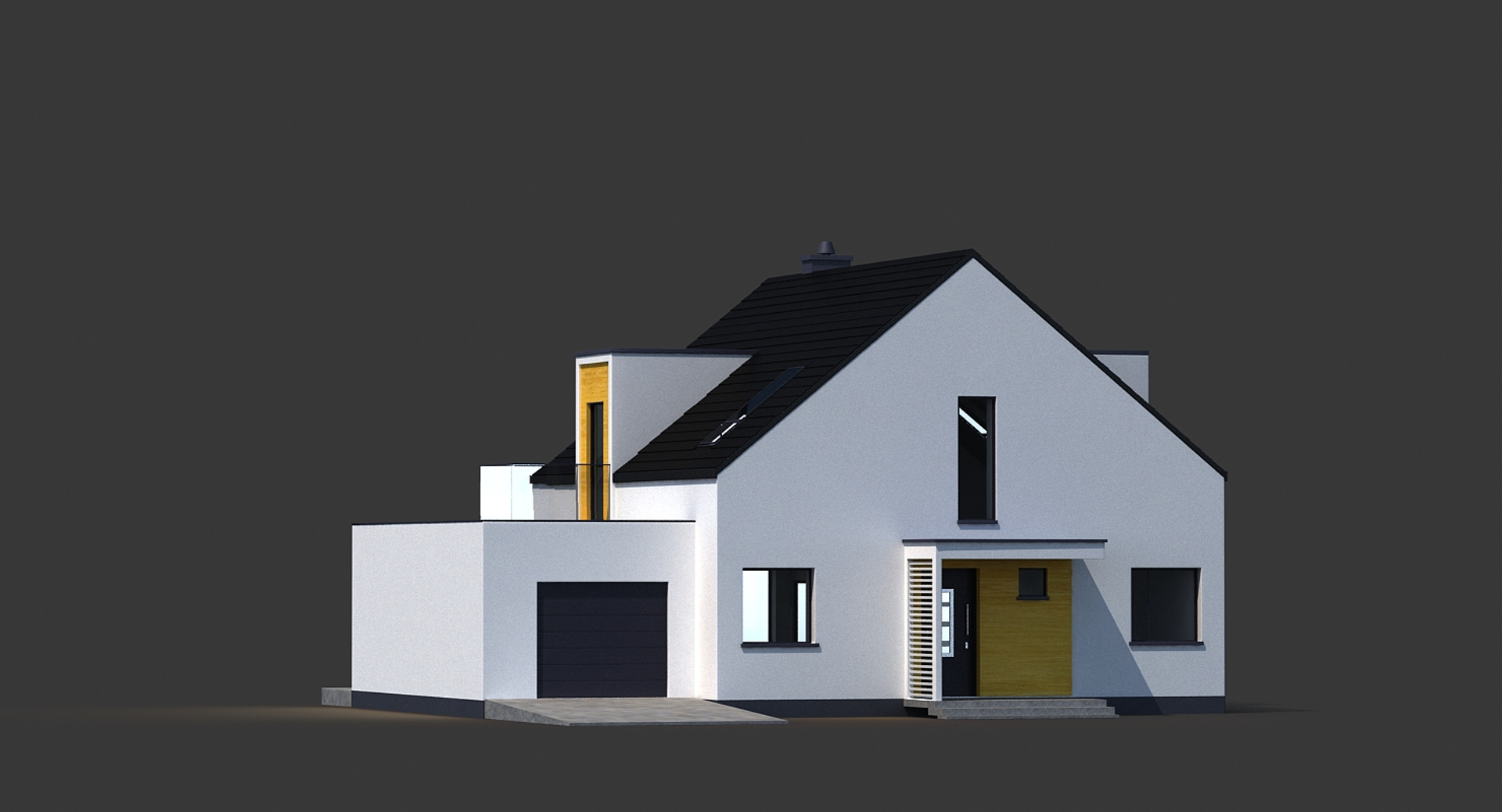 House Modern 3d Max