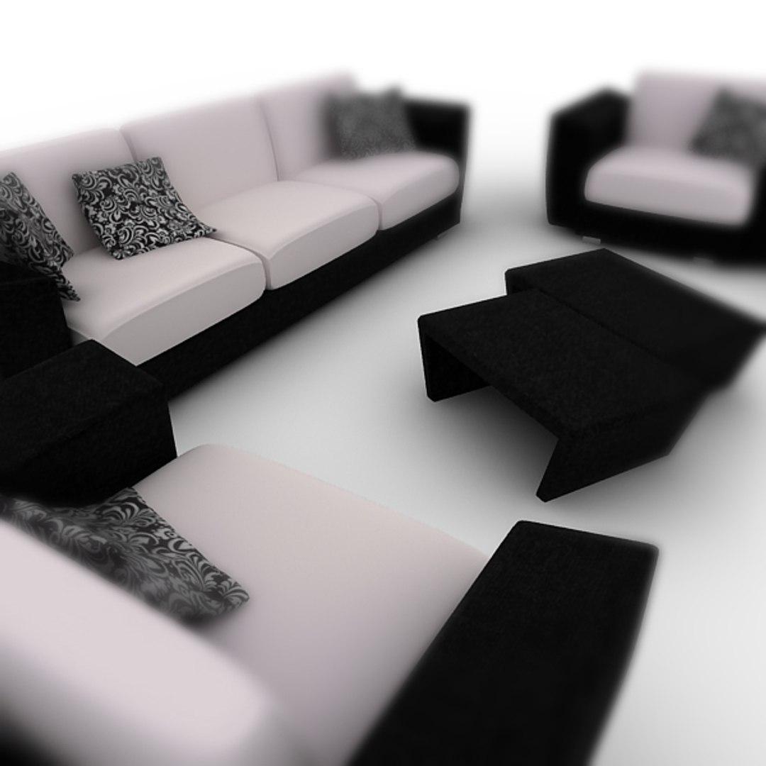 3ds max sofa settings